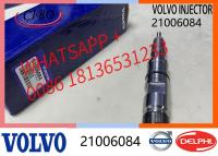 China Factory Price D6E EC210B Diesel Engine Fuel Injector Common Rail Injector Part Numbers 21006084 0445120074 0445120139 0445120138 for sale