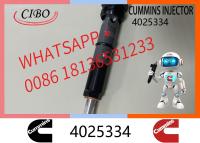 China High Quality Excavator Part 4BT Diesel Engine Common Rail Fuel Injector 4063321 4025334 4063212 Excavator Injector for sale