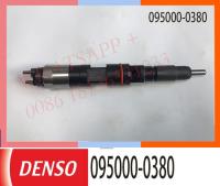China common rail injector 095000-0380 for KOMATSU truck diesel pump injector DENSO 095000-0380 for  high pressure engine for sale