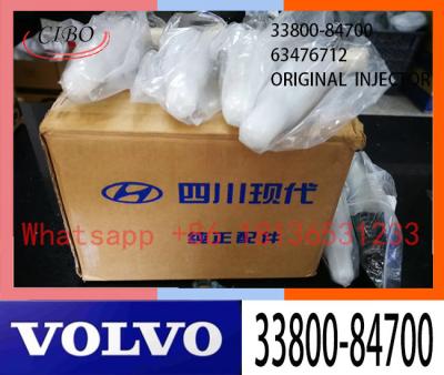 China Excavator Parts 33800-84700 63476712 VOL Fuel injector for sale