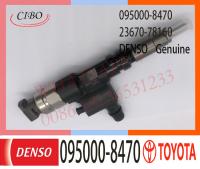 China 095000-8470 DENSO Diesel Engine Fuel Injector 095000-8470 095000-8471 for Toyota Dyna N04C-T 2367078160, 23670E0410 for sale