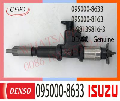 China 095000-8633 DENSO Diesel Engine Fuel Injector 095000-8633 095000-8163 For ISUZU 6WG1 8-98139816-3 for sale