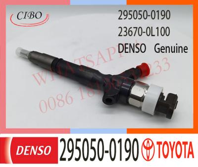 China 295050-0190 DENSO Diesel Engine Fuel Injector 295050-0530 295050-0190 For TOYOTA 1KD-FTV 2KD-FTV 23670-09340 23670-0L100 for sale