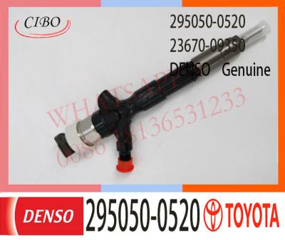 China 295050-0520 DENSO Diesel Engine Fuel Injector 295050-0520 295050-0180,23670-0L090,23670-09350 for toyota Hilux 1KD/2KD for sale
