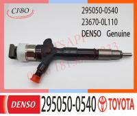 China 295050-0540 DENSO Diesel Engine Fuel Injector 295050-0540 for TO/YOTA 2KD Injector 23670-0l110 23670-09380 for sale