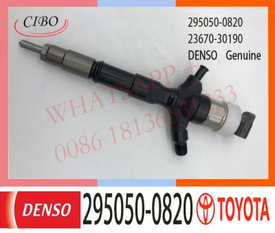China 295050-0820 DENSO Diesel Engine Fuel Injector 295050-0820 23670-39385 23670-30380  23670-30190 For Toyota Dyna 1KD for sale
