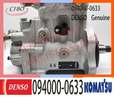 China 094000-0633 DENSO Diesel SAA6D140E Engine Fuel HP0 pump 094000-0633 6219-71-1201 for Denso Komatsu PC2000-8 WA900 for sale