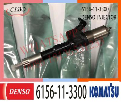 China 6156-11-3300 DENSO Diesel SAA6D125 Engine Fuel Injector 6156-11-3300 6156-11-3301 PC400-7 6D125 for sale