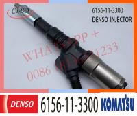 China 6156-11-3300 DENSO Diesel SAA6D125 Engine Fuel Injector Excavator PC400-7 PC450-7 6156-11-3300 for sale