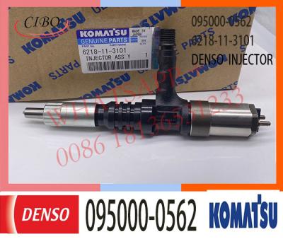 China 095000-0562 Diesel SA6D140 Engine Fuel Injector 095000-0562 095000-0560 KOMATSU PC400-7, PC450-8, PC600-6 6218-11-3101 for sale