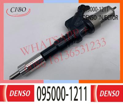 China 095000-1211 Diesel Engine Fuel Injector 095000-1211 Komatsu PC400-7,PC450-7 SA6D125E 6156-11-3300 for sale