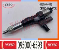 China 095000-6593 Diesel Engine Fuel Injector 095000-6593 23670-E0010 for Hino J08E Kobelco SK330-8 SK350 for sale