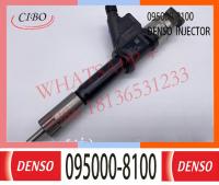 China 095000-8100 DENSO Diesel Engine Fuel Injector 095000-8100 For SINOTRUCK HOWO VG1096080010 VG1246080051 for sale