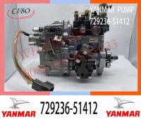 China 729236-51412 YANMAR Diesel 4TNV88 3TNV88 Engine Fuel Injection Pump 729242-51380 for sale