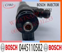 China 0445110582 0445110581 Diesel Common Rail Fuel Injector For HYUNDAI KIA D4HA 2.0L VGT EURO 6 33800-2F600 for sale