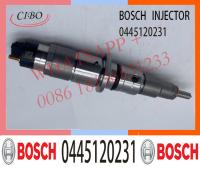 China 0445120231 Diesel Common Rail Fuel Injector For Cum-Nis QSB6.7 5263262 4945969 3976372 for sale
