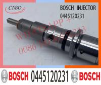 China 0445120231 Diesel Common Rail Fuel Injector For Cum-Nis QSB6.7 5263262 4945969 3976372 for sale