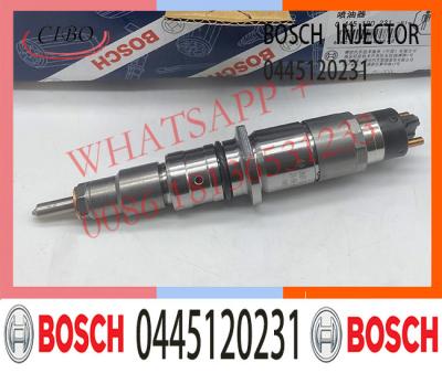 China 0445120231 Diesel Common Rail Fuel Injector For Cum-Nis QSB6.7 5263262 4945969 3976372 for sale