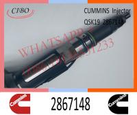 China 2867148 Fuel Injector Cum-mins In Stock QSK19 QSK50 QSK60 Common Rail Injector 2867147 2882078 for sale