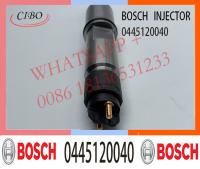 China 0445120040 Diesel DL08 excavator Common Rail Fuel Injector 65.10401-7001C for Daewoo Doosan DX340 for sale