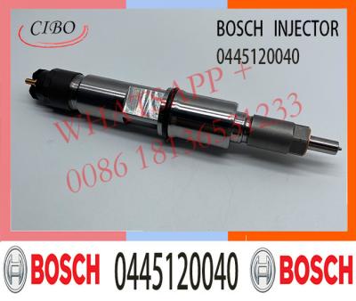 China 0445120040 Diesel DL08 excavator Common Rail Fuel Injector 65.10401-7001C for Daewoo Doosan DX340 for sale