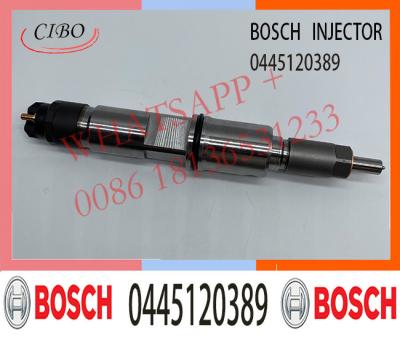 China 0445120389 with nozzle DLLA143P1696 for Wechai WP12 Diesel Fuel Common Rail Injector 612630090012 612640090001 for sale