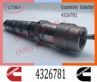 China Fuel Injector Cum-Mins QSK45 QSK60 Common Rail Injector 4326781 4001813 4087893 for sale