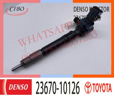 China Genuine Common Rail Diesel Engine Fuel Injector 23670-10126 2367010126 for sale