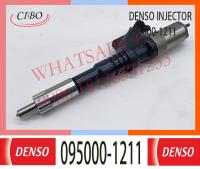 China Genuine New Diesel Fuel Injector 095000-1211 6156-11-3300 For Komatsu Excavator PC400-7 for sale