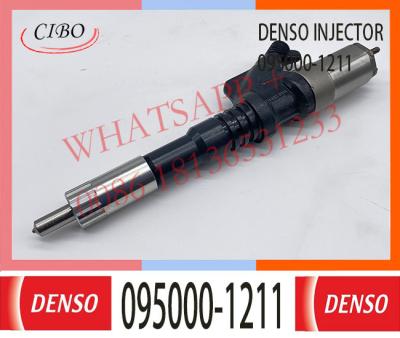 China Genuine New Diesel Fuel Injector 095000-1211 6156-11-3300 For Komatsu Excavator PC400-7 for sale