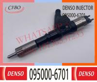 China DENSO Common rail Diesel Fuel Injector 095000-6701 For HOWO Truck R61540080017A for sale