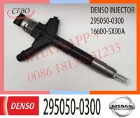 China Diesel Fuel Common Rail Injector 295050-0300 16600-5X00A 16600-5X000 For Nissan Yd25 for sale