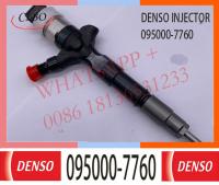 China Diesel Fuel Injector 095000-7760 For Toyota Hilux 2KD-FTV 23670-39276 23670-0L070 23670-0L010 for sale