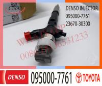 China Diesel Common Rail Fuel Injector 23670-30300 095000-7761 For Toyota Hilux 2KD-FTV for sale