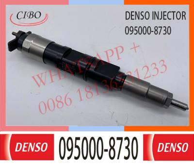 China Genuine Denso Common Rail Fuel Injector 095000-8730 For SDEC SC9DK D28-001-906+B for sale