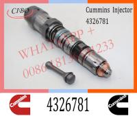China Common Rail Diesel Fuel QSK23 QSK45 QSK60 Injector 4326781 4002145 4087894 4088428 for sale