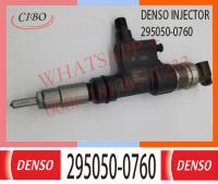 China Fuel Injector 295050-0760 For HINO N04C 23670-E0250 23670-E0380 23670-E9260 for sale
