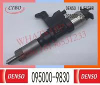 China Genuine Common Rail Diesel Engine Fuel Injector 095000-9830 0950009830 for sale