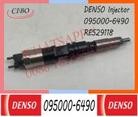 China Fuel Injector Engine Common Rail Injector 095000-6490 RE529118 For HPCR 4045T for sale