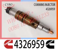 China Dongfeng QSZ13 ISZ13 Engine Fuel Injection Injector 2872544 Diesel Fuel Injector 4326959 4955080 for sale