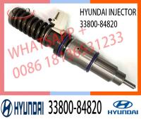 China Diesel Injector 33800 84820, 33800-84820, 3380084820, 21306407 BEBE4D19002 for Hyundai D6CC engine for sale