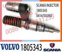 China Diesel Unit Fuel Injector 0414701045 04147010450 0414701067 1805343 For SCANIA R340 T340 10.6 d DC11.08 Engine for sale