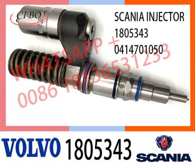 China Diesel Unit Fuel Injector 0414701045 04147010450 0414701067 1805343 For SCANIA R340 T340 10.6 d DC11.08 Engine for sale