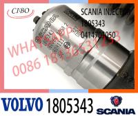 China Diesel Unit Fuel Injector 0414701045 04147010450 0414701067 1805343 For SCANIA R340 T340 10.6 d DC11.08 Engine for sale