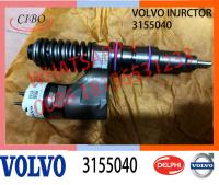 China D12D Common Rail Fuel Injector VOE3155040 3155040 for EC360 EC360B EC460 Excavator Injector for sale