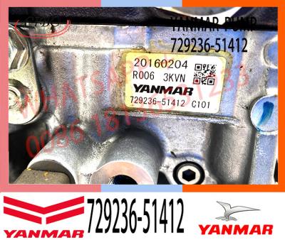 China Diesel engine 3TNV84 3TNV88 fuel injection pump Hydraulic head rotor X3 729267-51361 729242-51380 729236-51412 for sale