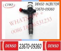 China common rail injector 23670-30240 23670-09360 for toyota hilux 2kd-ftv D4D for sale