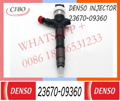China common rail injector 23670-30240 23670-09360 for toyota hilux 2kd-ftv D4D for sale