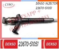 China common rail injector 23670-51051 injector 2367051051 for TOYOTA HILUX 1KD for sale