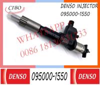China diesel pump injector 095000-1550 for isuzu common rail injector for truck 095000-1550 for high pressure engine isuzu for sale